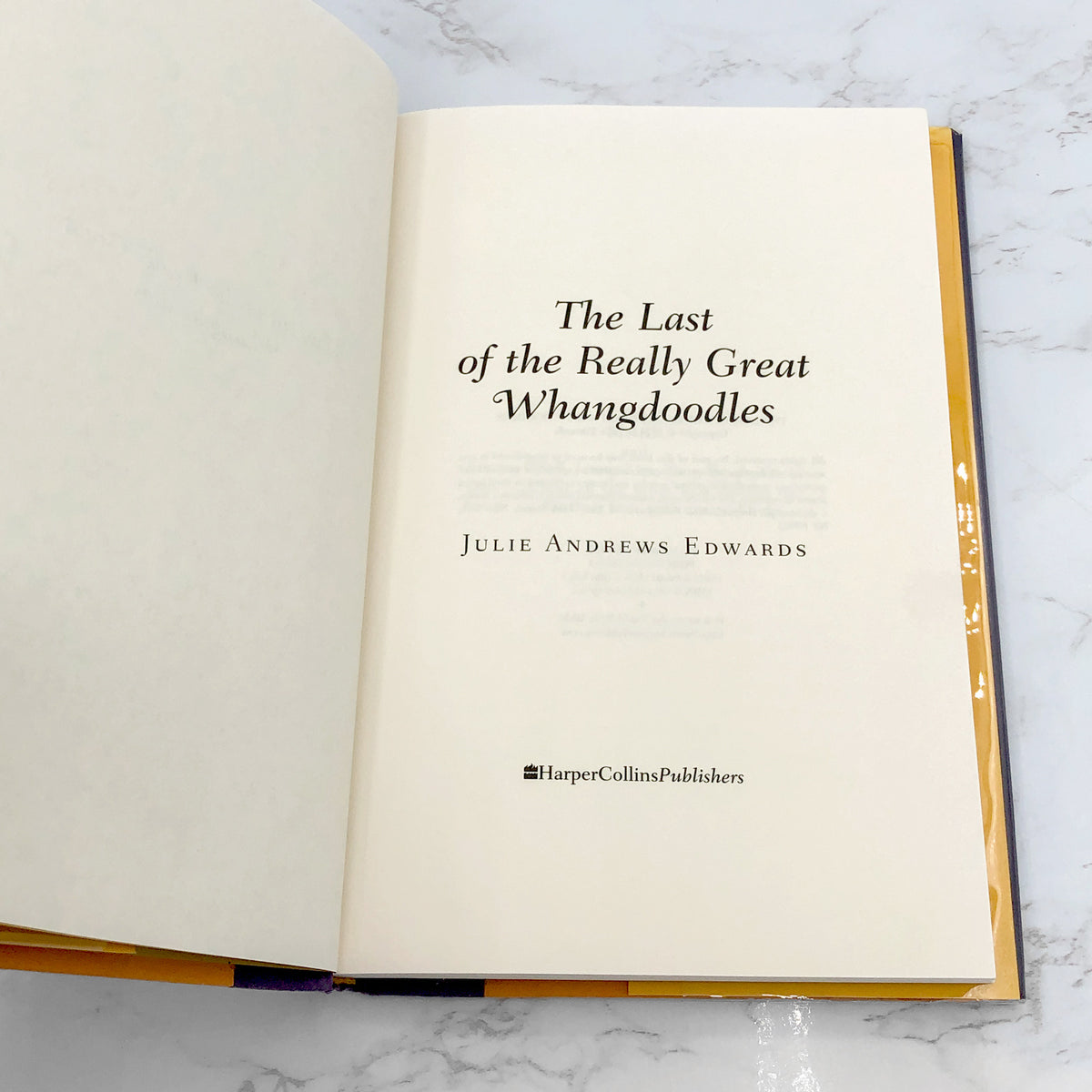 The Last of the Really Great Whangdoodles by Julie Andrews -Edwards [2