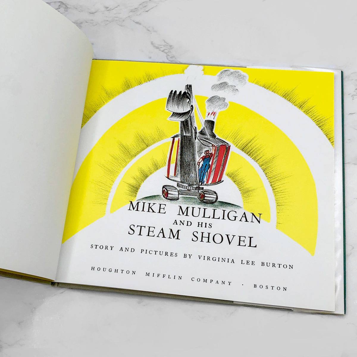 Mike Mulligan and His Steam Shovel by Virginia Lee Burton [FIRST EDITI