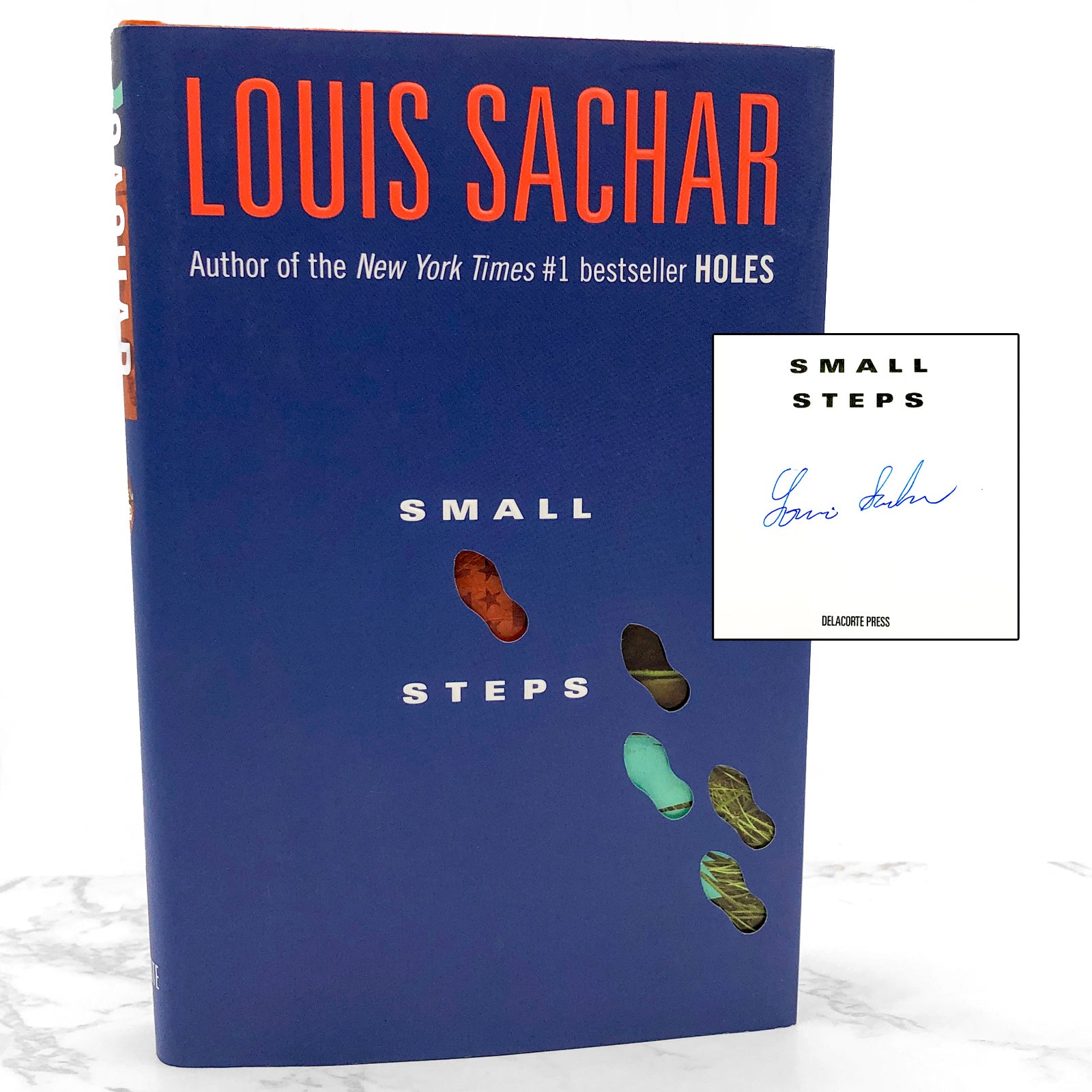 Small Steps (Holes #2) by Louis Sachar SIGNED! [FIRST EDITION • FIRST ...