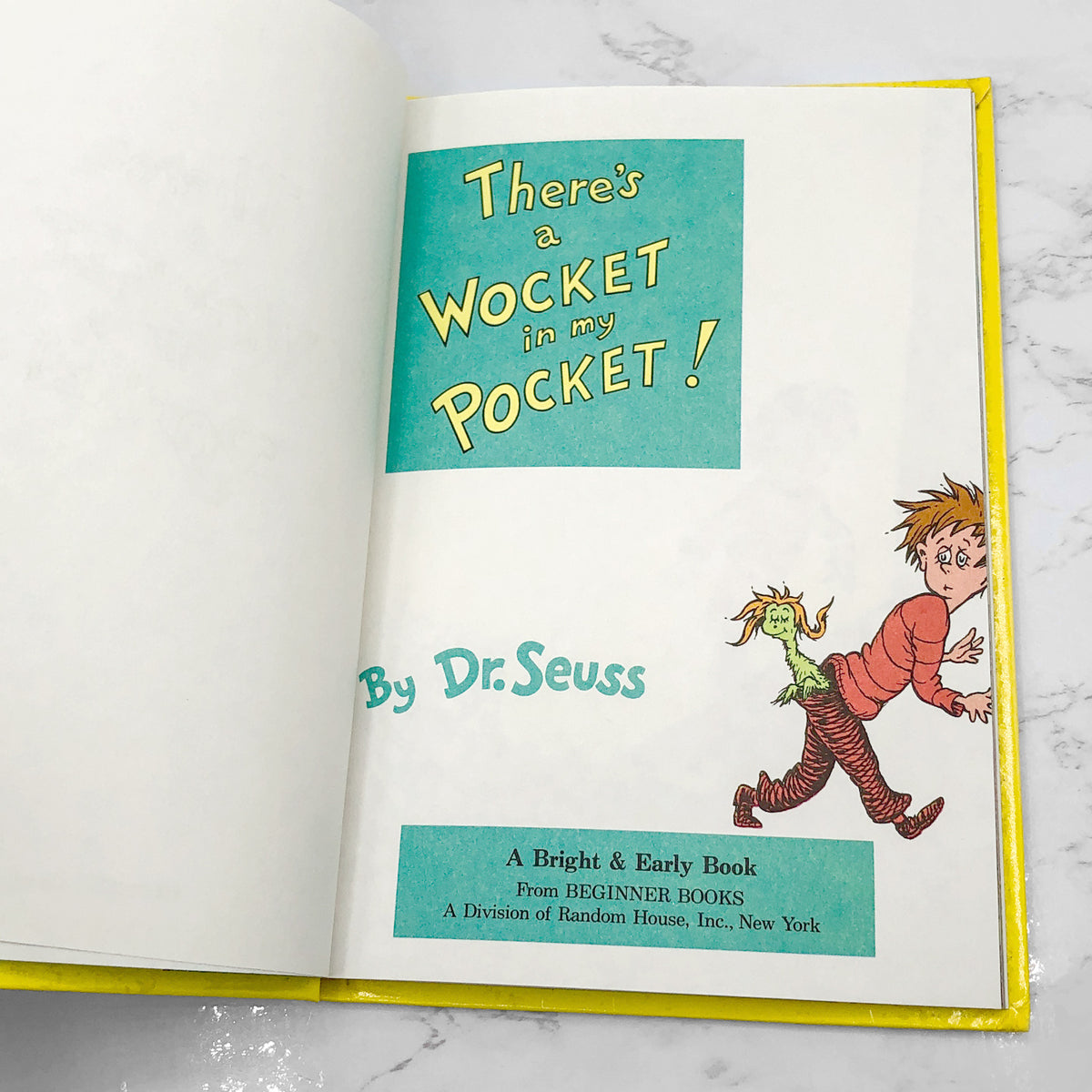 There's a Wocket in My Pocket by Dr. Seuss [1974 HARDCOVER] BCE...