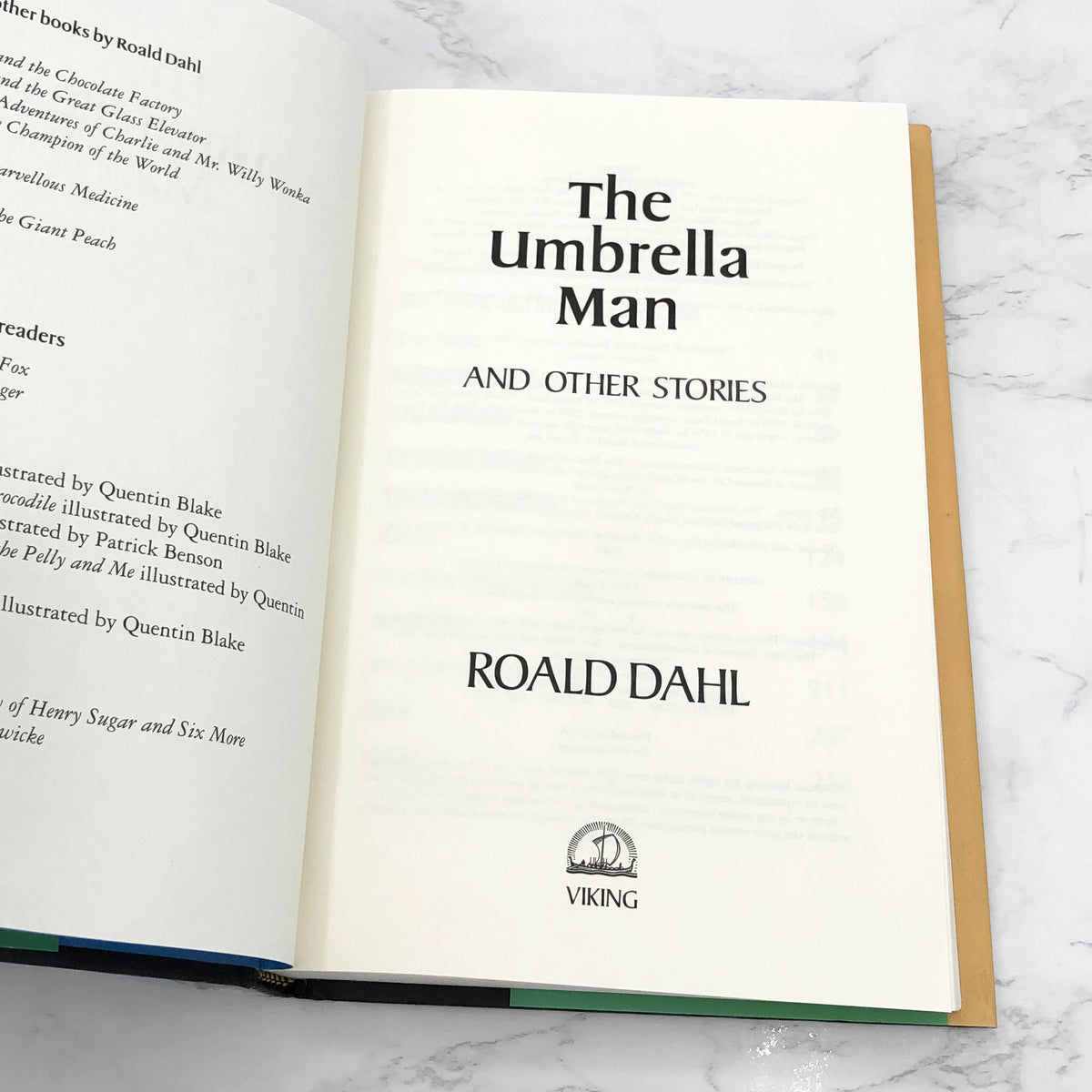 The Umbrella Man & Other Stories by Roald Dahl [U.S. FIRST EDIT...