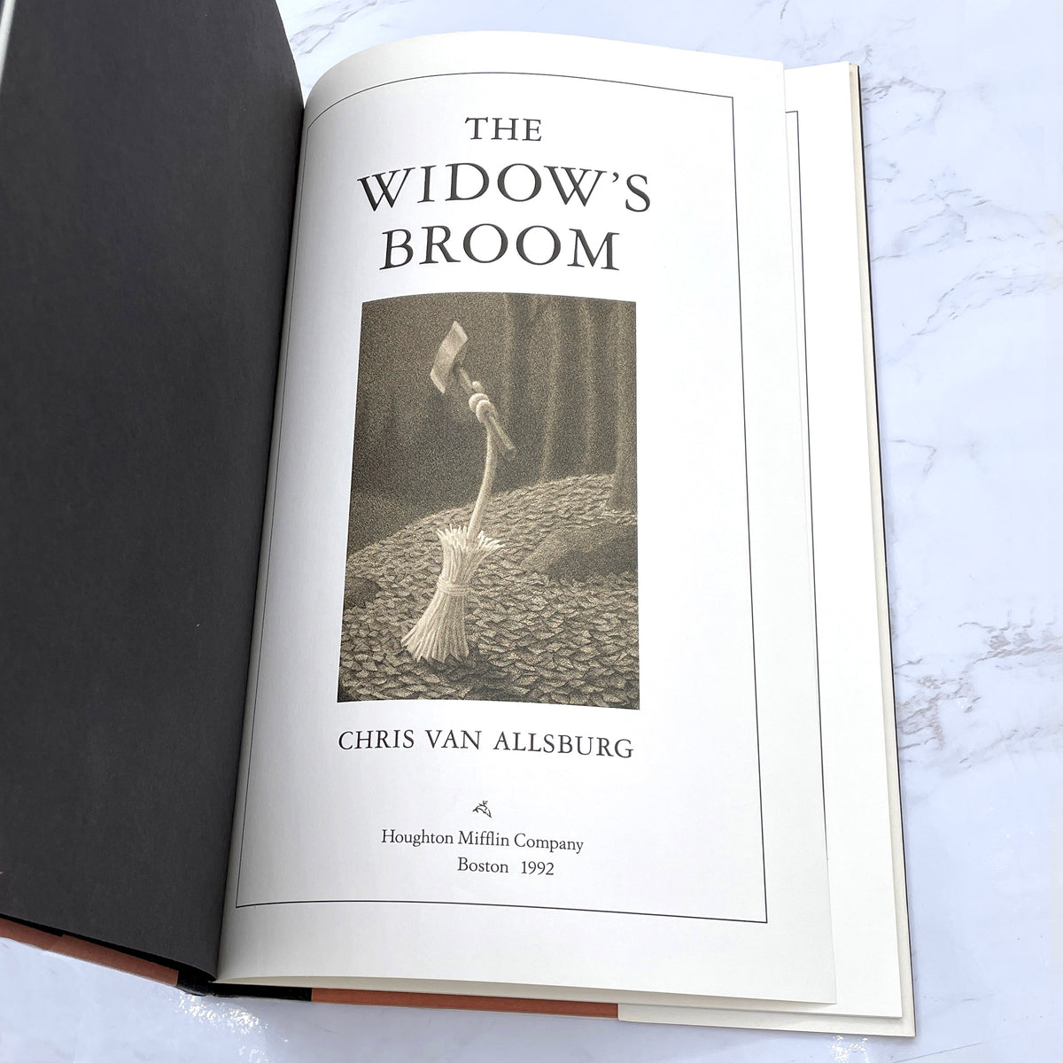 The Widow's Broom by Chris Van Allsburg [FIRST EDITION] 1992