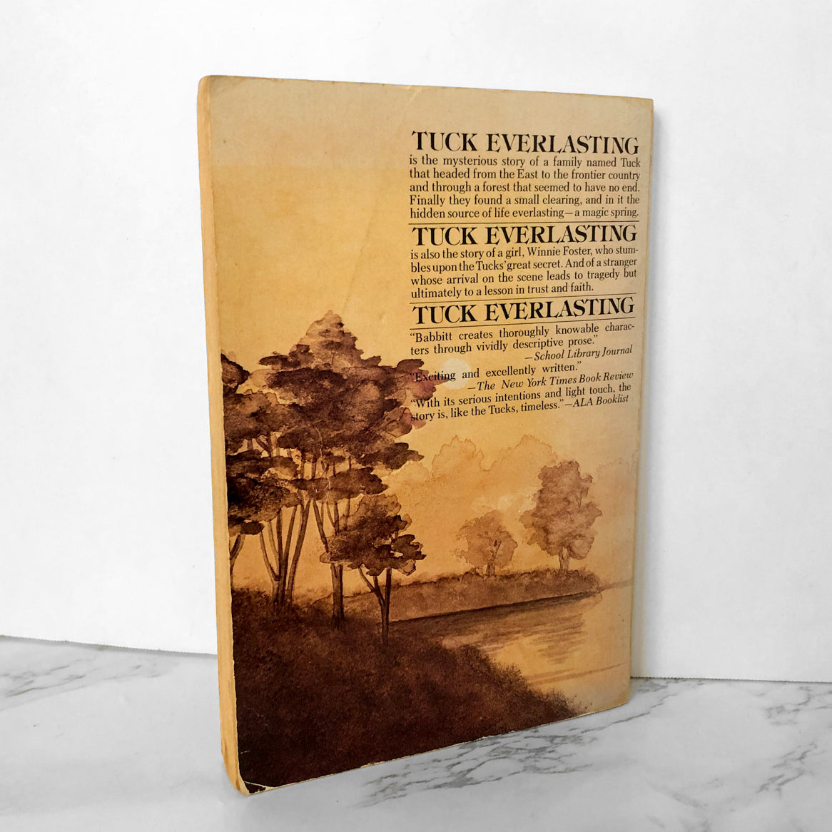 Tuck Everlasting by Natalie Babbitt [FIRST PAPERBACK EDITION / 1976]