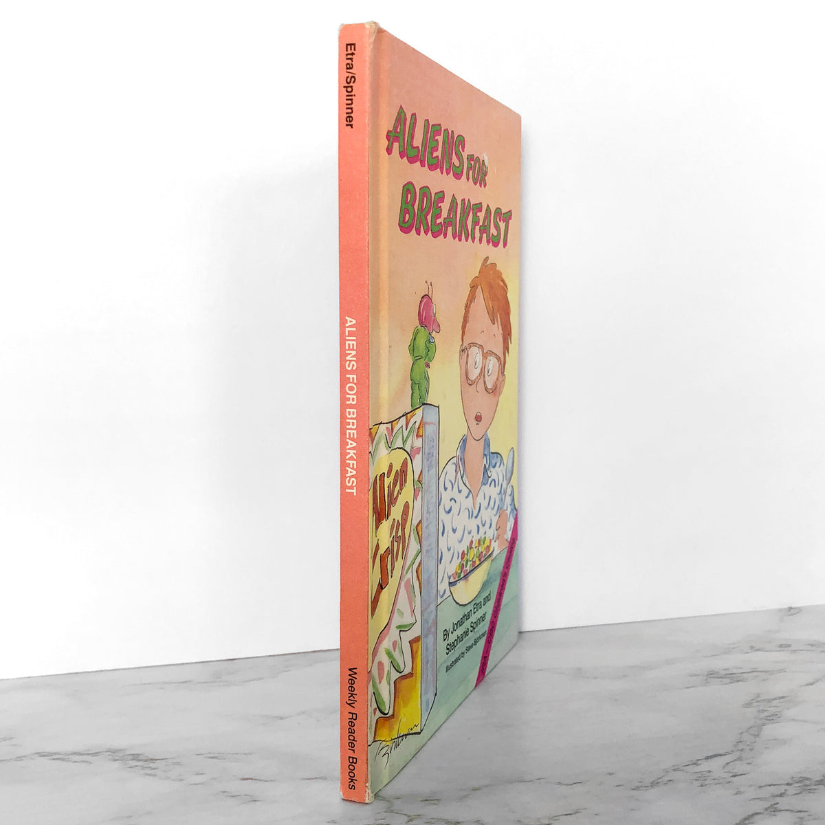 Aliens for Breakfast by Jonathan Etra & Stephanie Spinner [FIRS...