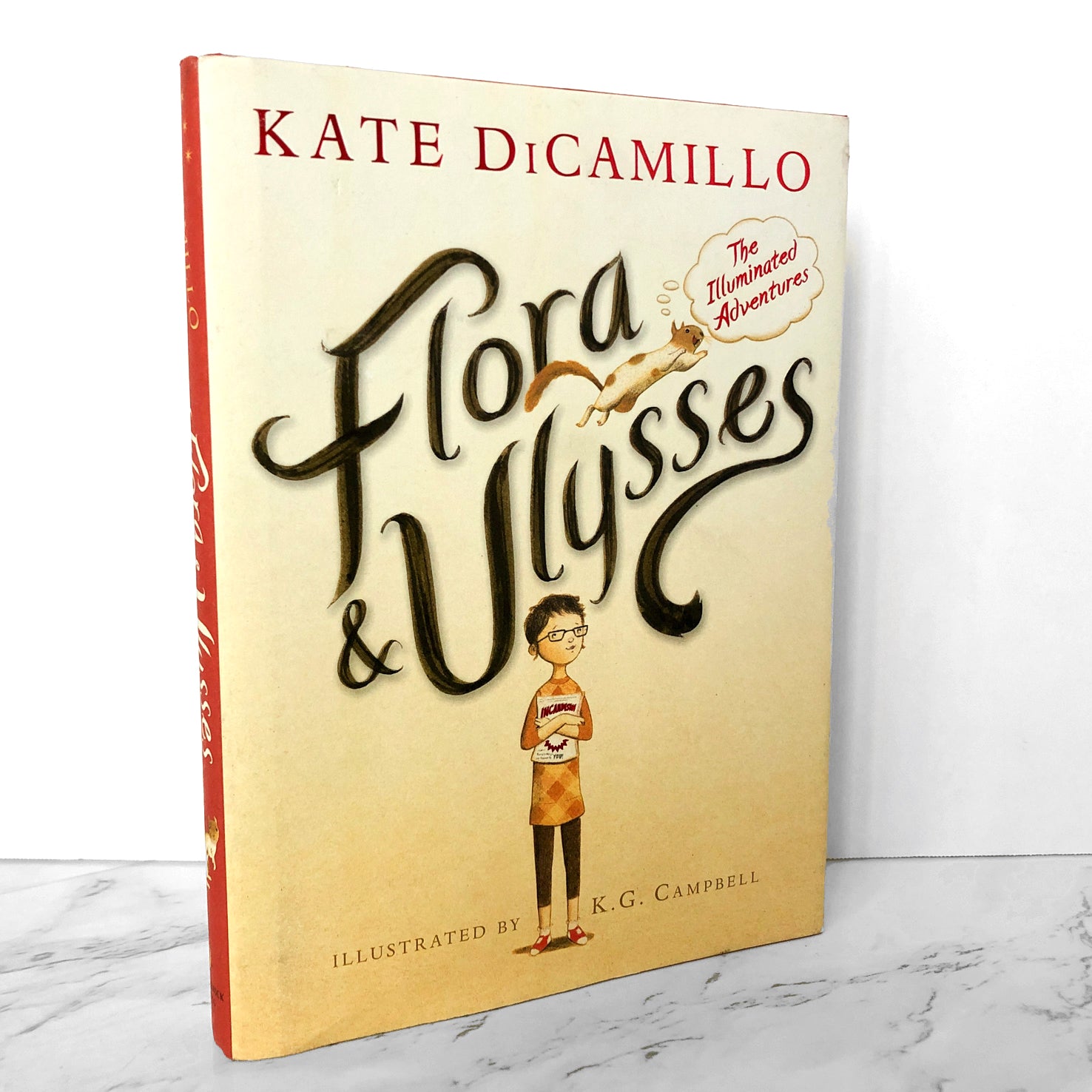 Flora & Ulysses: The Illuminated Adventures by Kate DiCamillo SIGNED ...