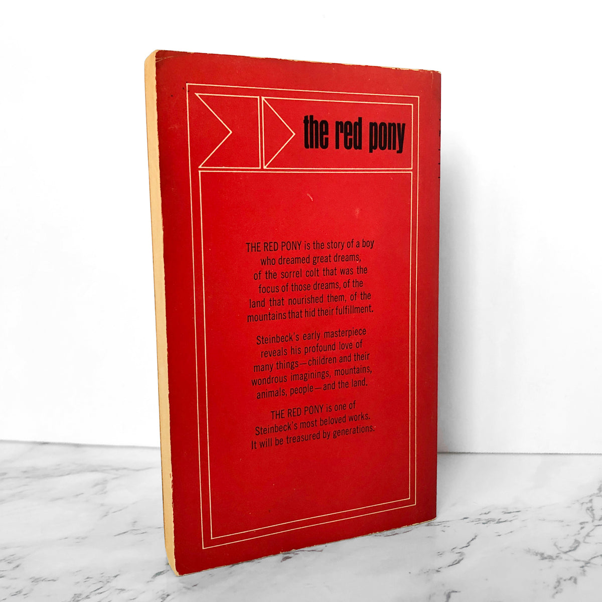 The Red Pony by John Steinbeck [1963 PAPERBACK]