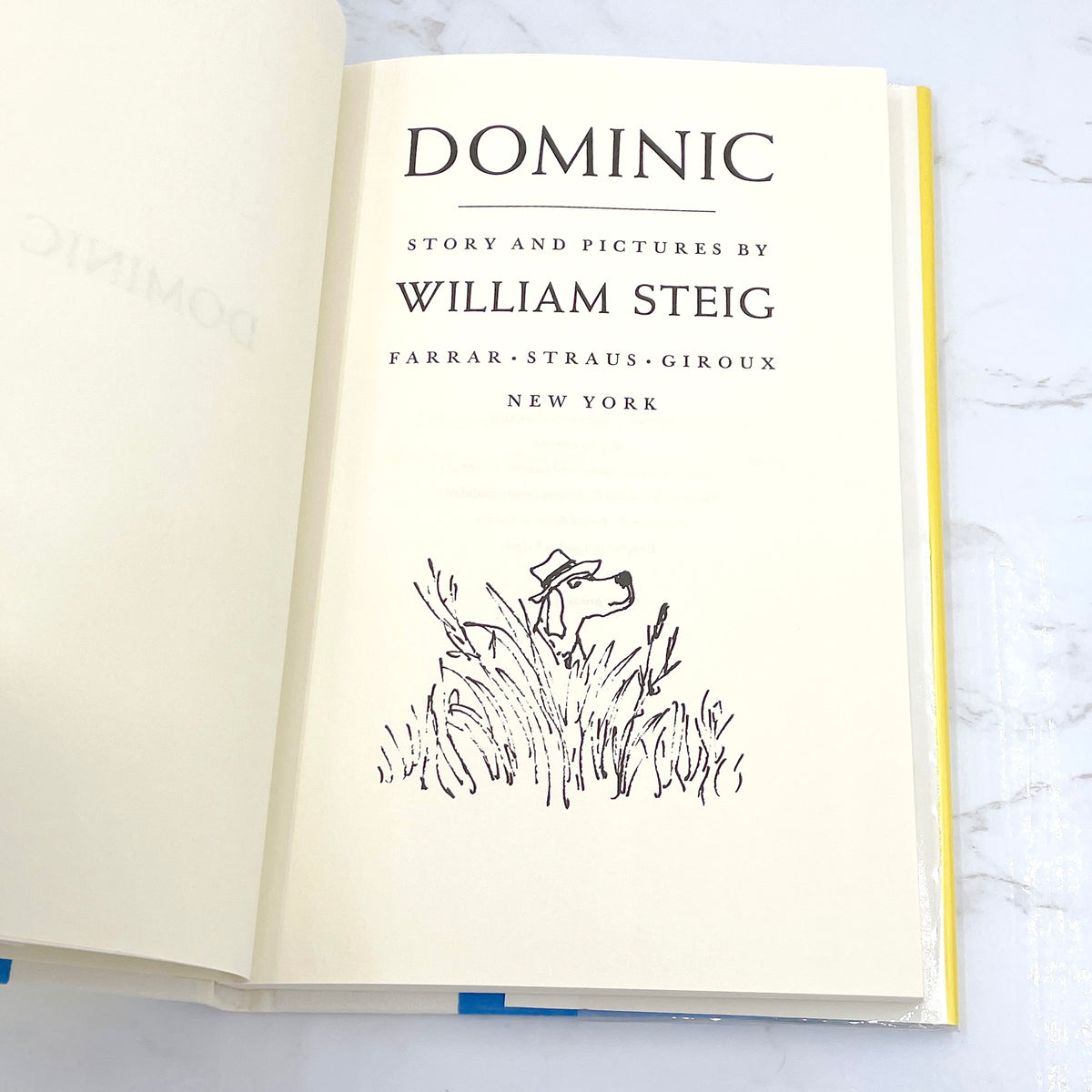 Dominic by William Steig [FIRST EDITION] • 9th Printing / 1994 • Farra