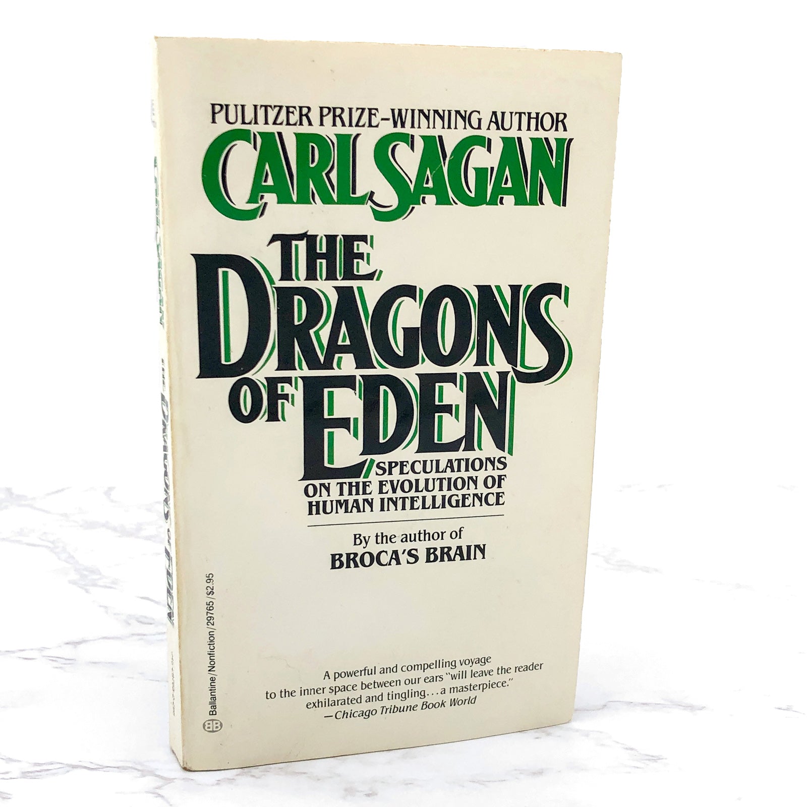 The Dragons of Eden by Carl Sagan [1981 PAPERBACK] • Ballantine ...