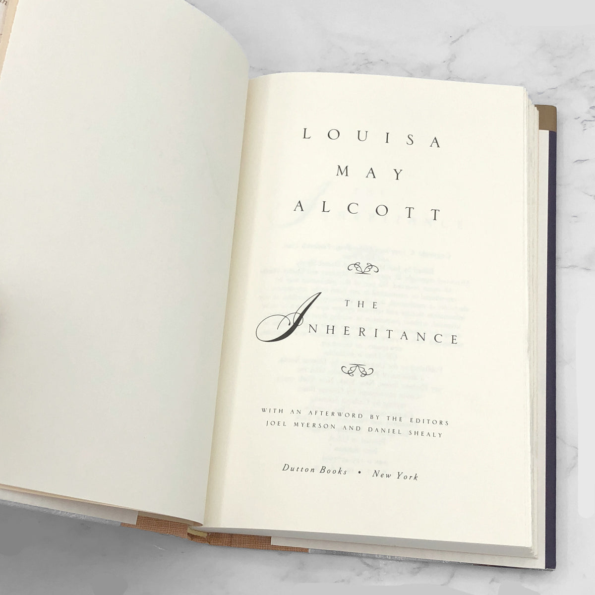 The Inheritance by Louisa May Alcott [FIRST EDITION • FIRST PRINTING]