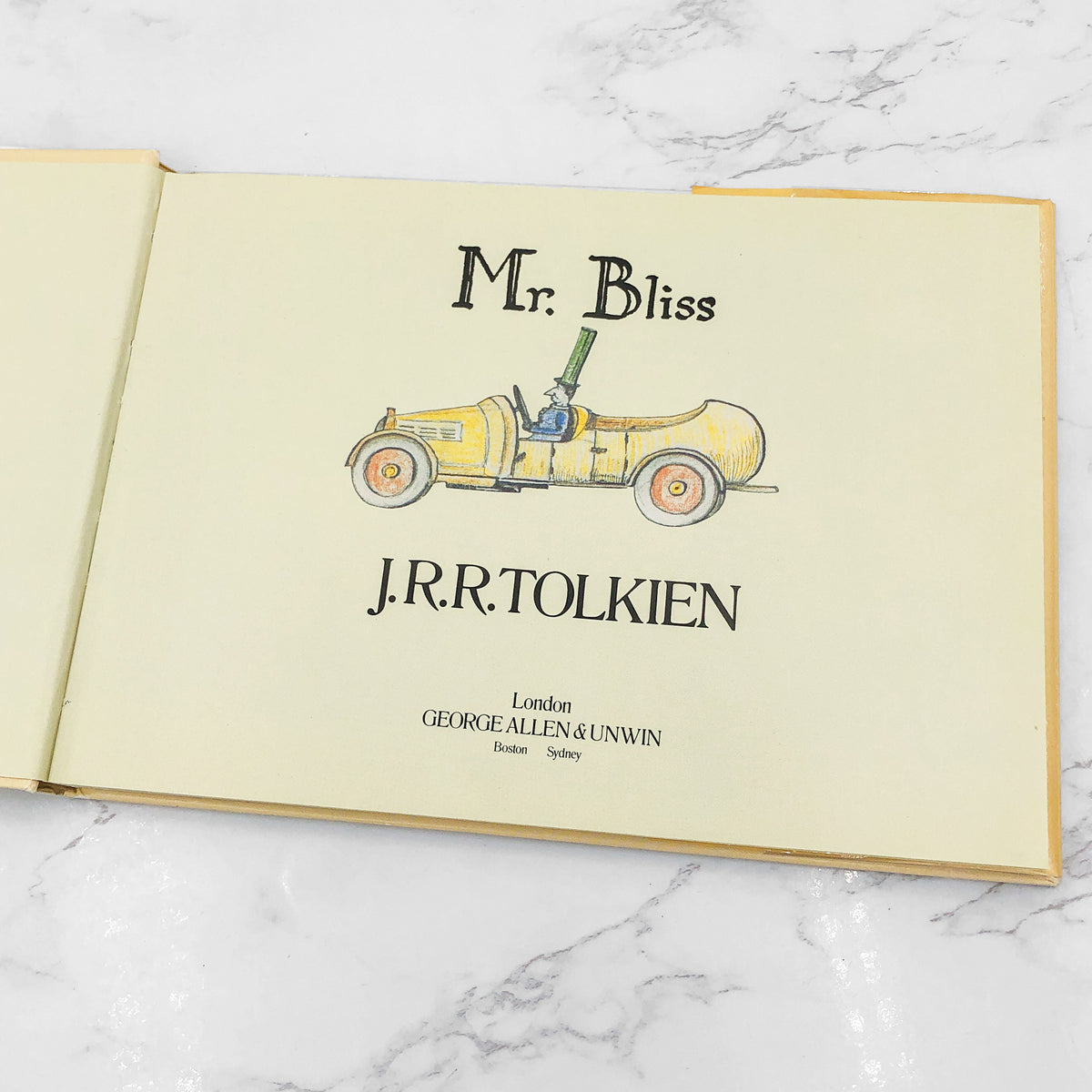 Mr. Bliss by J.R.R. Tolkien [U.K. FIRST EDITION • FIRST PRINTING] 1982