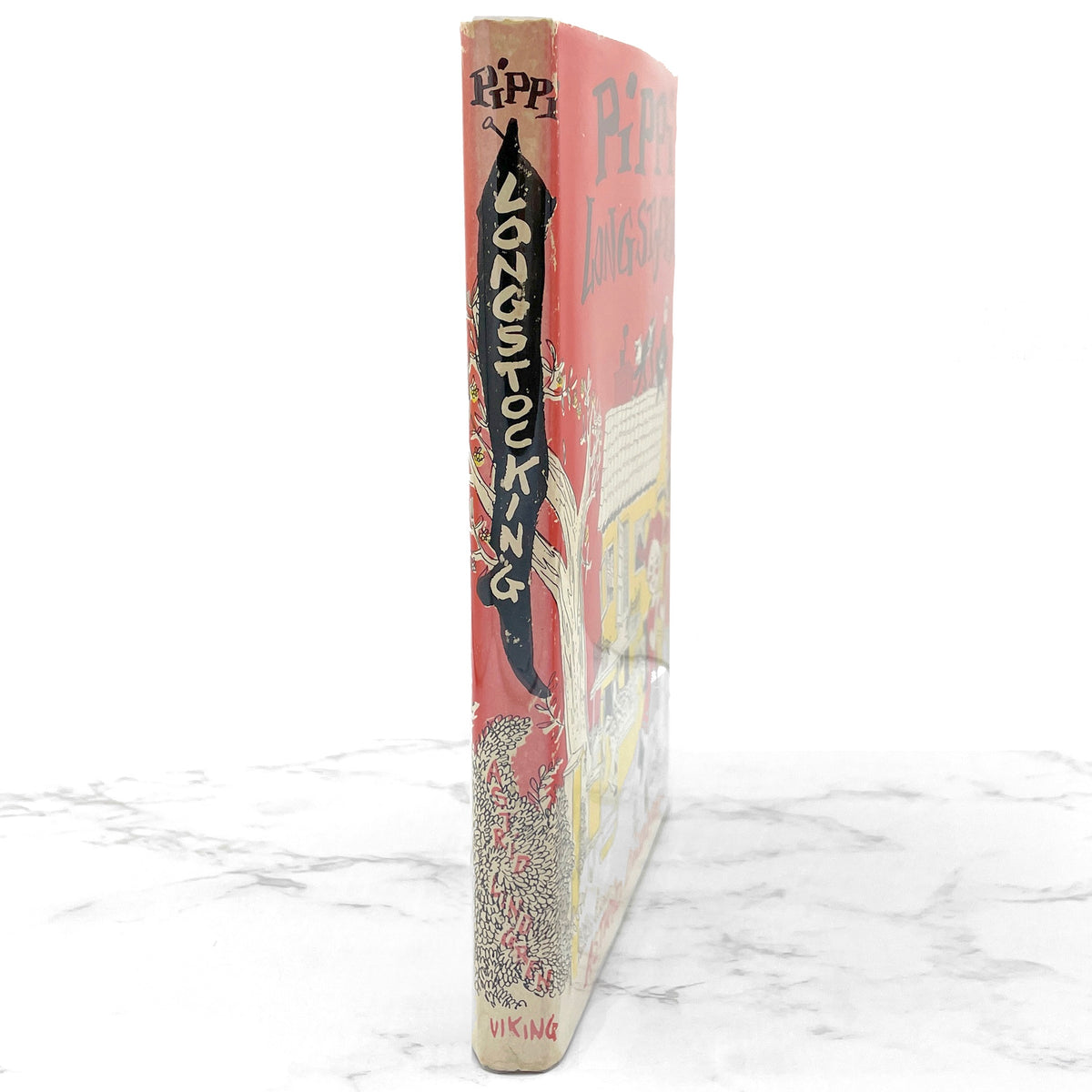 Pippi Longstocking by Astrid Lindgren [FIRST BOOK CLUB EDITION] 1950