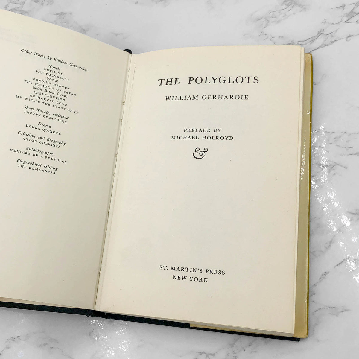 The Polyglots by William Gerhardie [REVISED DEFINITIVE EDITION] 1970