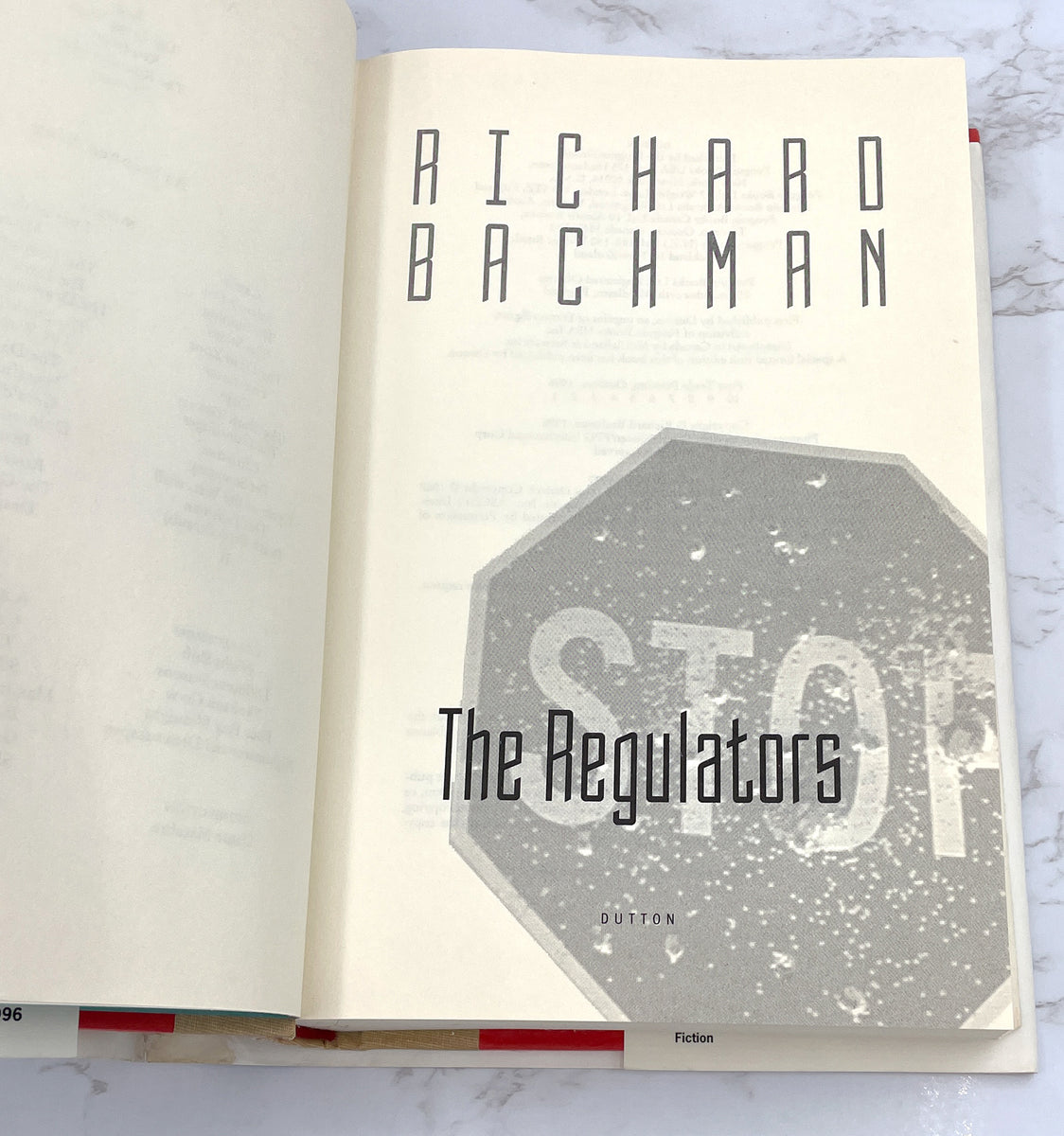 The Regulators by Richard Bachman aka Stephen King [FIRST EDITION • FI