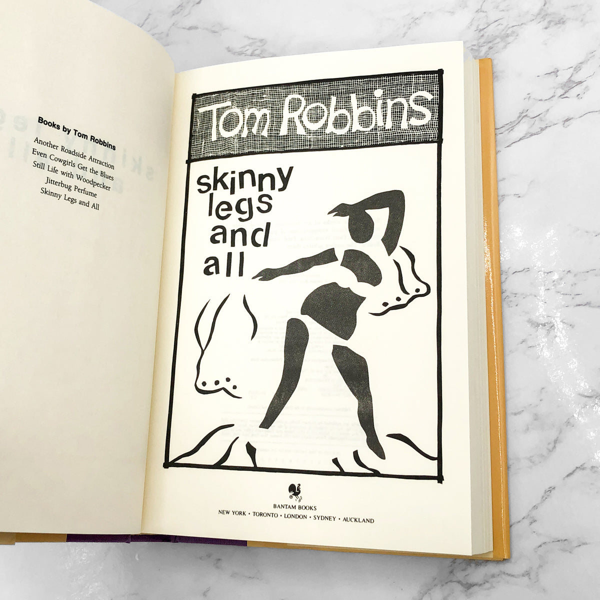 Skinny Legs and All by Tom Robbins [FIRST EDITION • FIRST PRINTING] 19