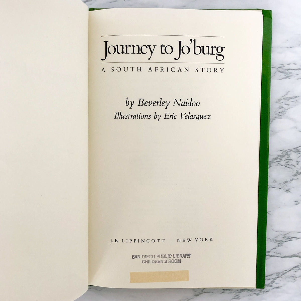 Journey to Jo'burg by Beverly Naidoo [FIRST EDITION / FIRST PRI...