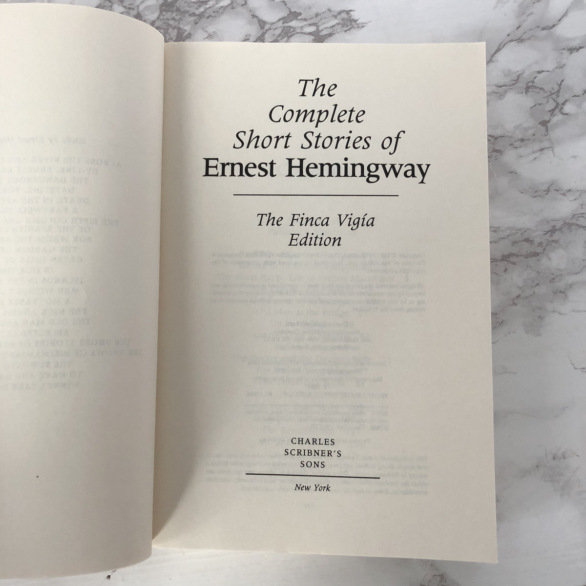 The Complete Short Stories of Ernest Hemingway