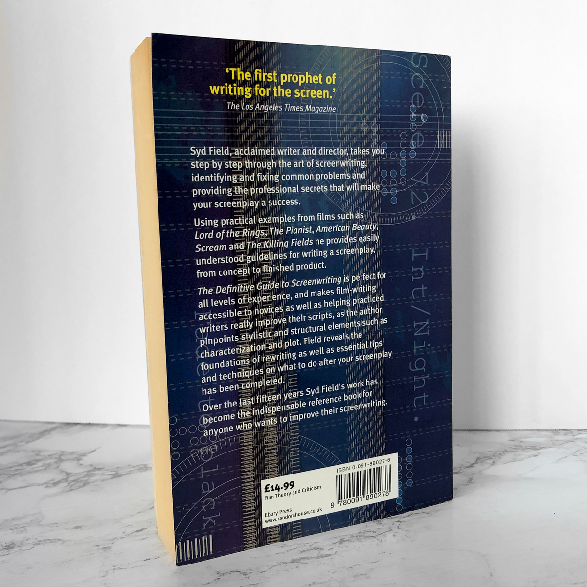 The Definitive Guide to Screenwriting by Syd Field [1998 UK TRADE PAPE