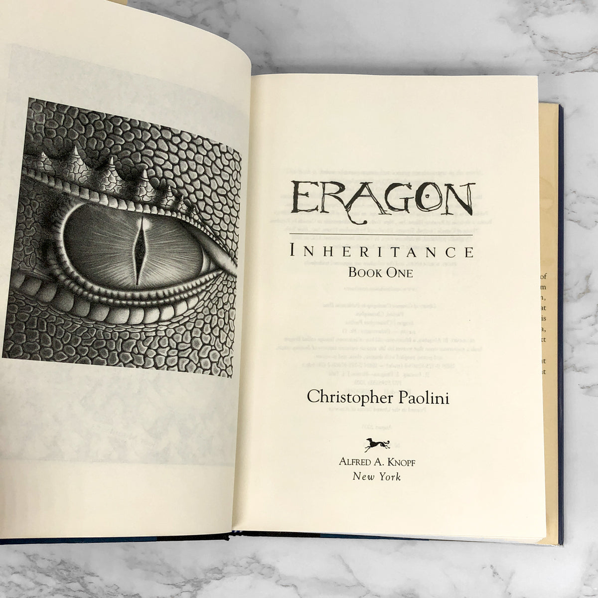 Eragon by Christopher Paolini [FIRST EDITION] 2003