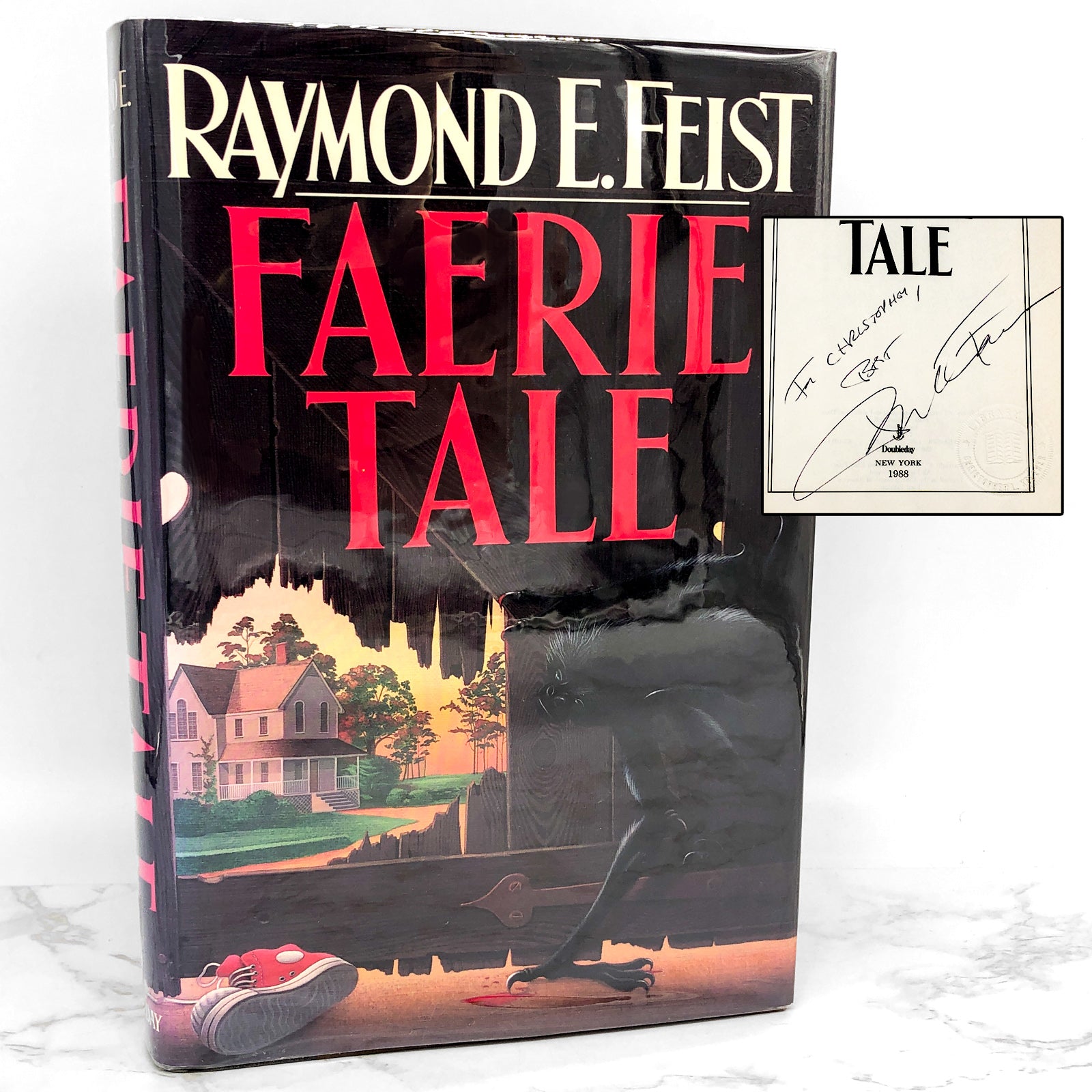 Faerie Tale by Raymond E. Feist SIGNED! [FIRST EDITION • FIRST PRINTIN ...