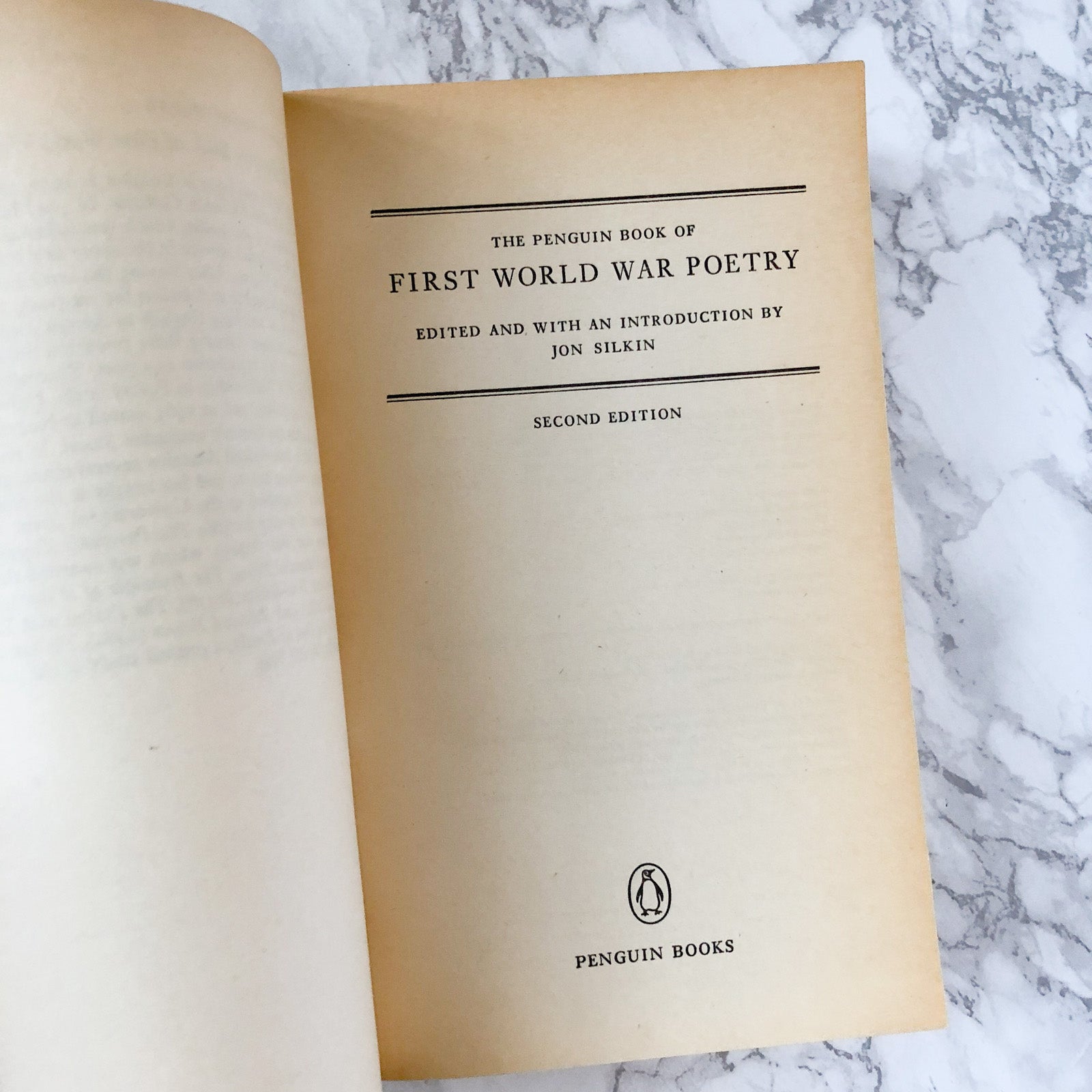 First World War Poetry