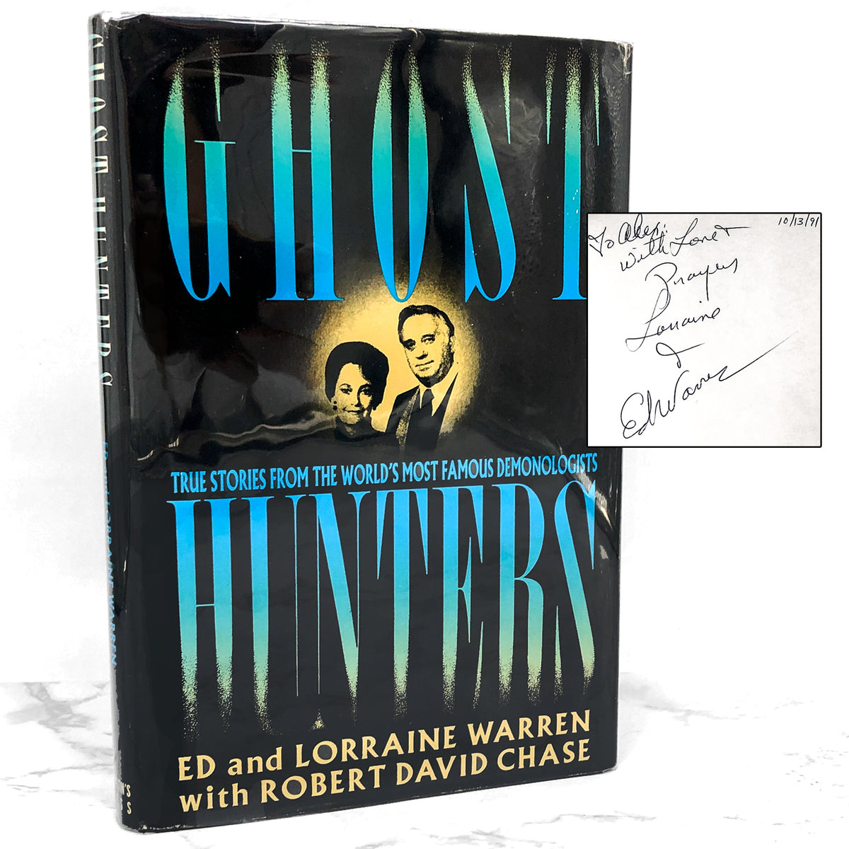 Ghost Hunters SIGNED! x2 by Ed and Lorraine Warren [FIRST EDITION] 198