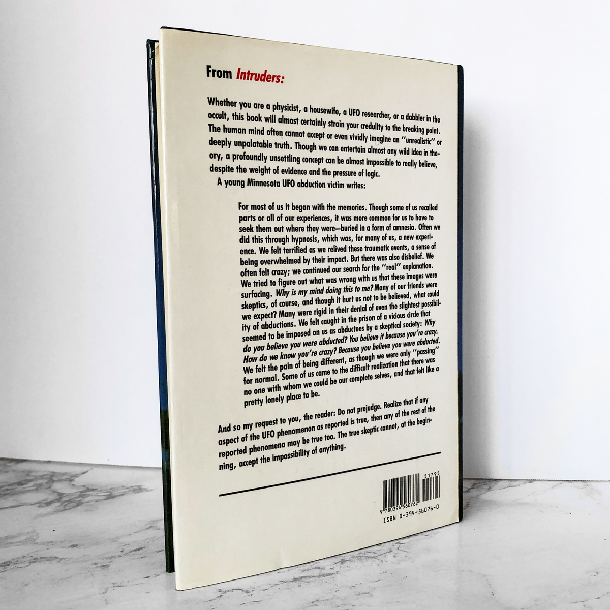 Intruders: The Incredible Visitations at Copley Woods by Budd Hopkins