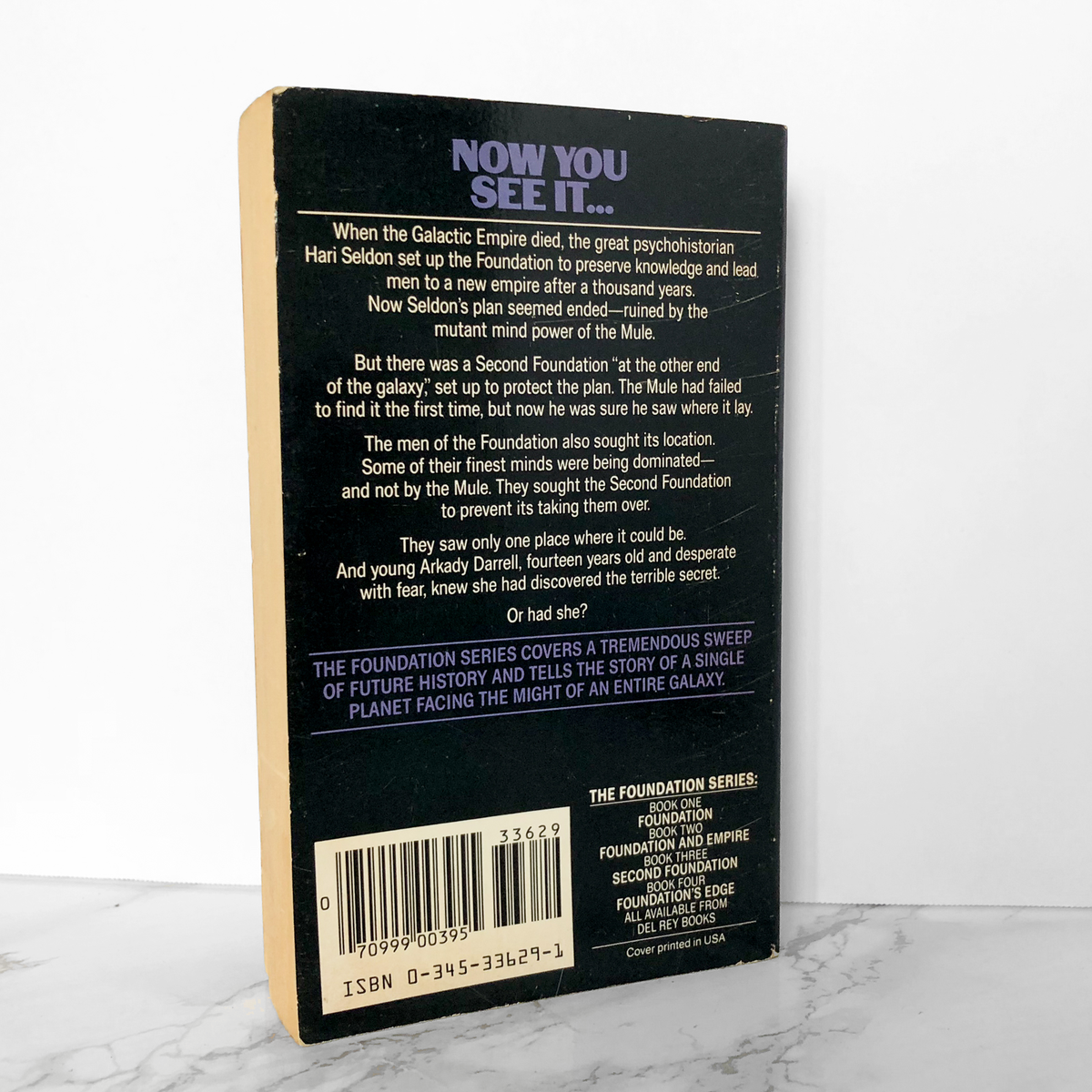 Second Foundation by Isaac Asimov [1989 PAPERBACK]