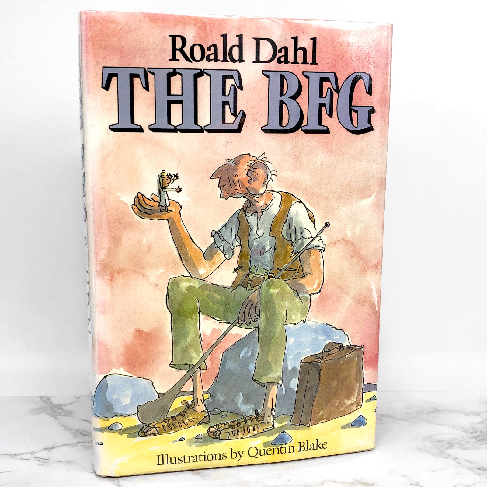 The BFG by Roald Dahl [U.K. FIRST EDITION] 1985 • 5th Printing • Jonat ...