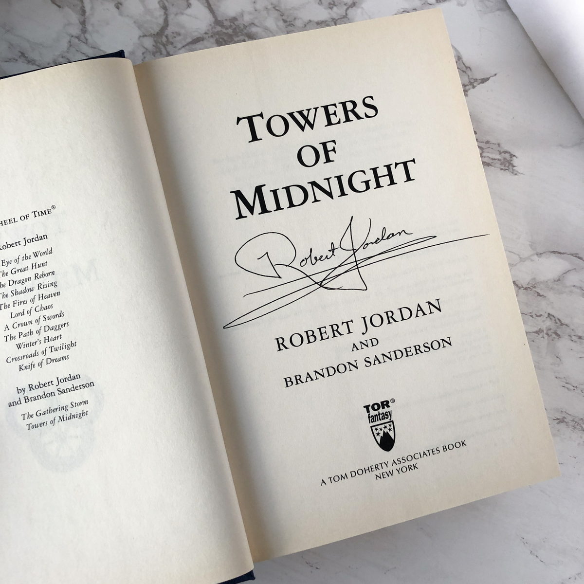 Towers of Midnight by Robert Jordan [FIRST EDITION / FIRST PRINTING]